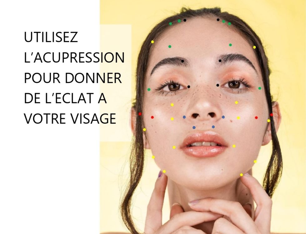 Utilisez l'acupression pour donner de l'éclat à votre visage - Je ...